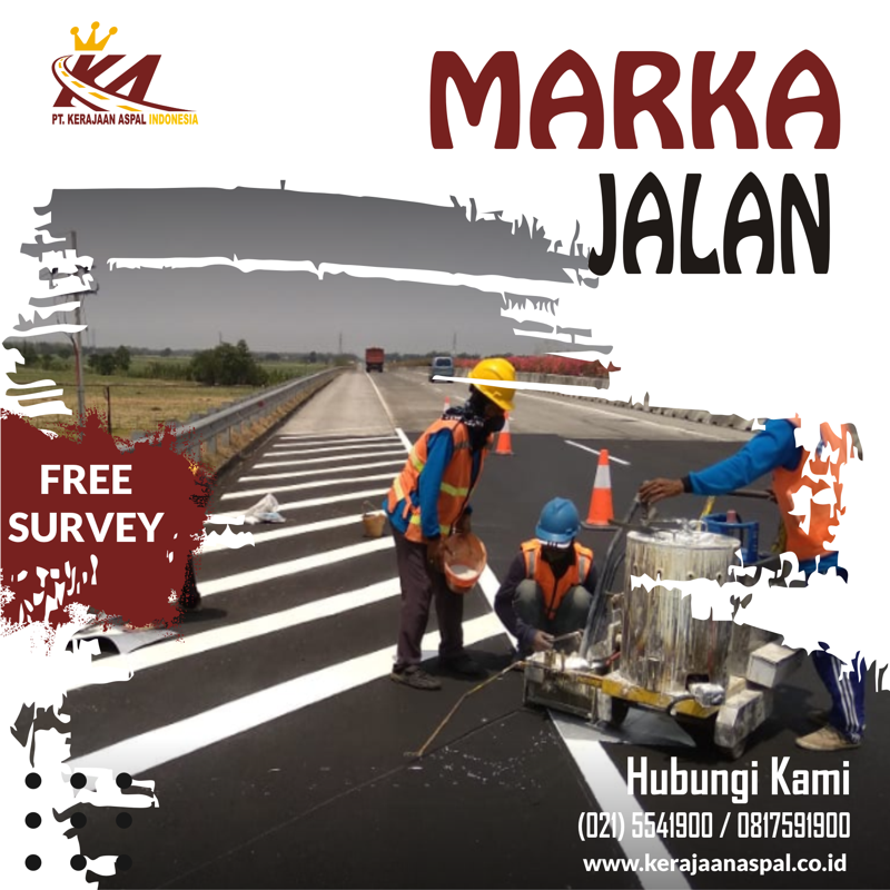 Mengenal Kontraktor Marka Jalan dan Cakupan Cat Mesin Marka Jalan